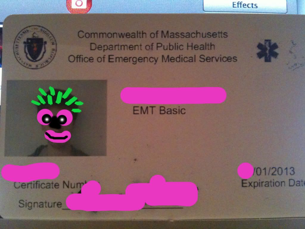 What does your EMT/Medic card look like? | Page 3 | EMTLIFE