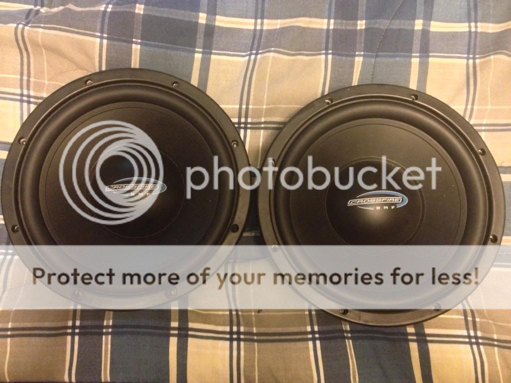 Crossfire BMF D4 10" subs | DIYMobileAudio.com Car Stereo Forum