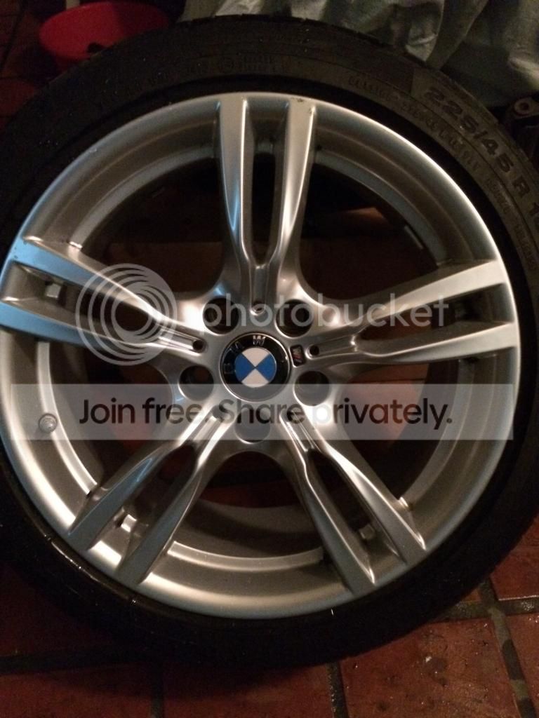 New Pictures!!! BMW F30 /32 400M Wheel set with OEM TPMS