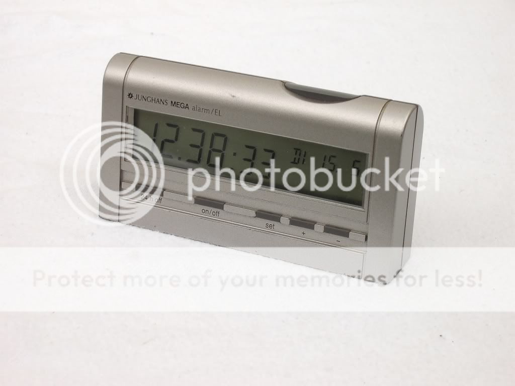 How To Set Junghans Mega Clock at Sally Esterly blog