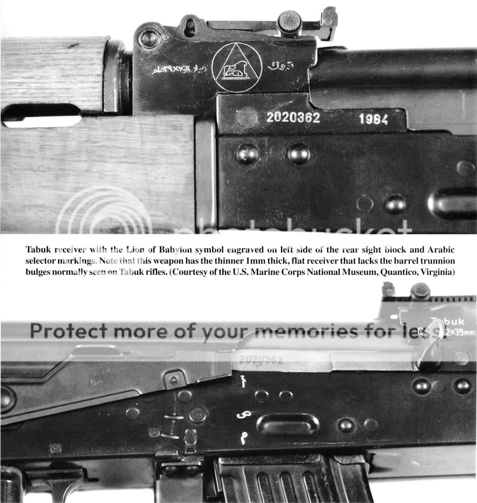 Who can do Iraqi selector markings? | AK Rifles